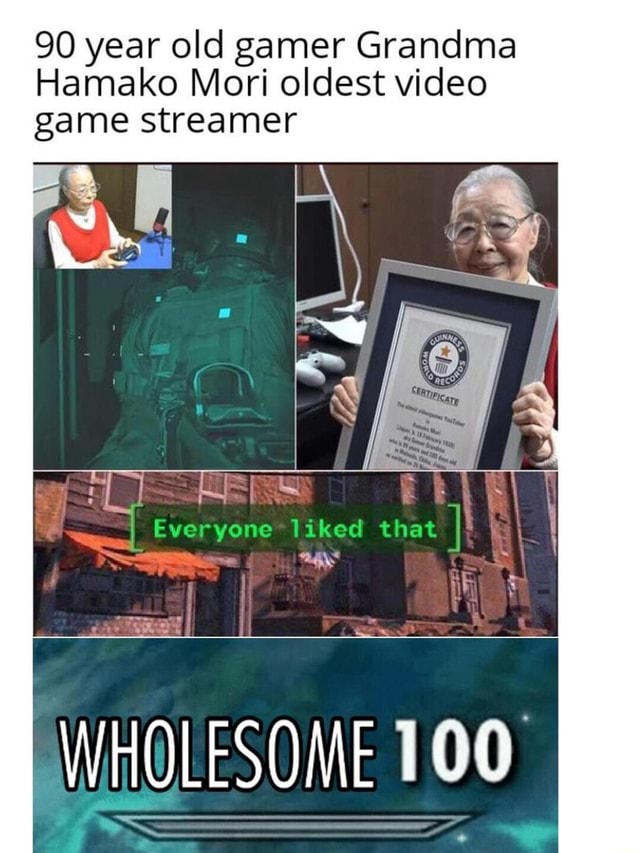 90 year old gamer Grandma Hamako Mori oldest video game streamer - seo ...