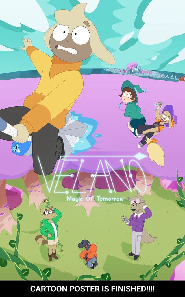 Tomorrow CARTOON POSTER IS FINISHED!!! - CARTOON POSTER IS FINISHED ...