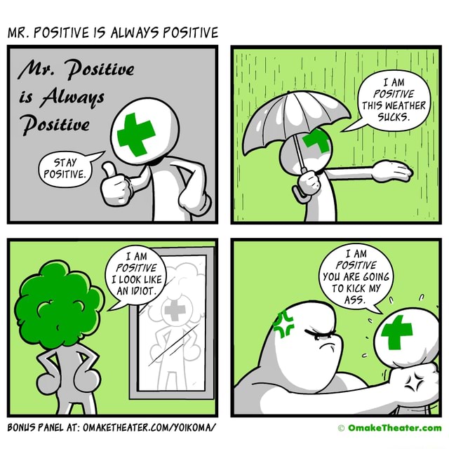 MR. POSITIVE IS ALWAYS POSITIVE My. Positive is Always Positive STAY ...