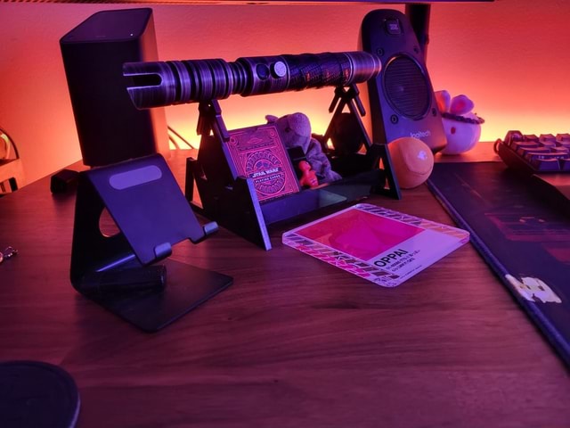 Custom Lightsaber from Saber Forge Yoko Littner Oppai Coaster from ...