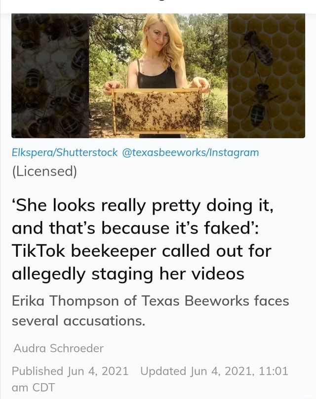 (Licensed) nstagram 'She looks really pretty doing it, and that's ...