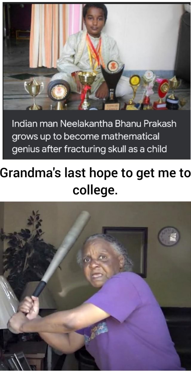 Indian man Neelakantha Bhanu Prakash grows up to become mathematical ...