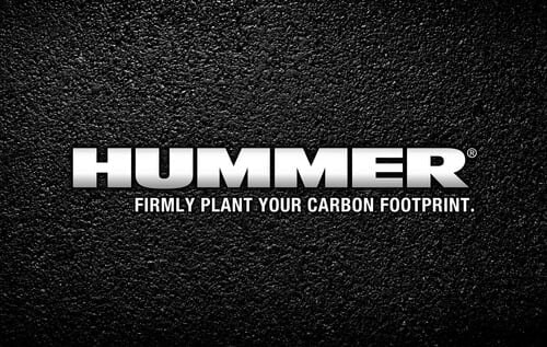 HUMMER FIRMLY PLANT YOUR CARBON FOOTPRINT. - America’s best pics and videos