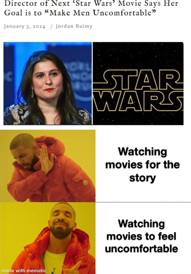 Director of Next "Star Wars' Movie Says Her Goal is to "Make Men ...