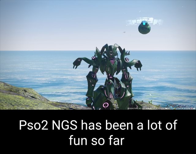 Pso2 NGS has been a lot of fun so far - iFunny
