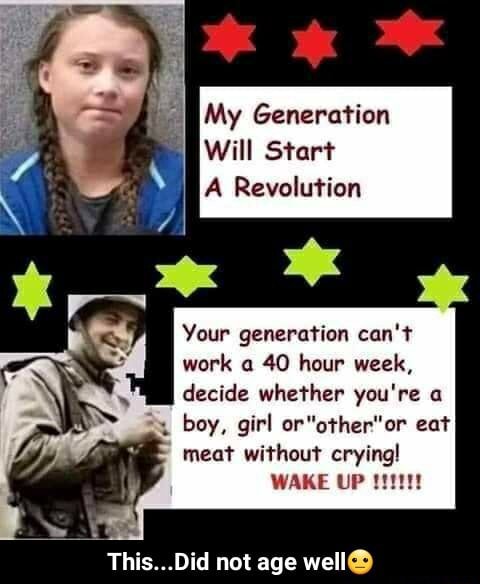 My Generation Will Start Your generation can't work a 40 hour week ...