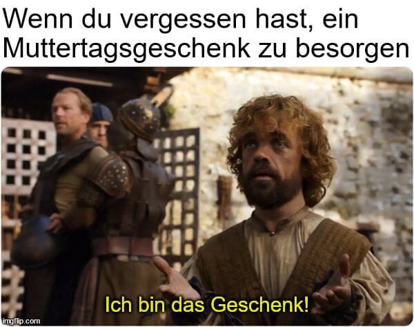Wenn du vergessen hast, ein oI Ich bin das Geschenk! - Keke
