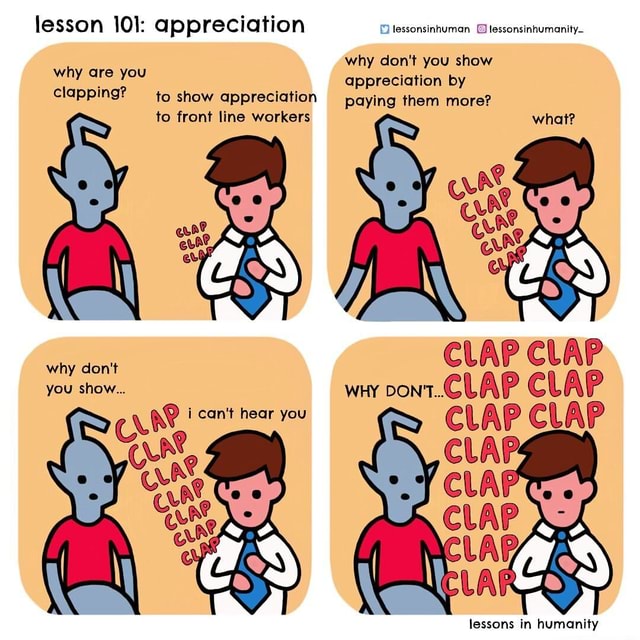Lesson 101: appreciation lessonsinhuman hUMGN lessonsin humans ty. why ...