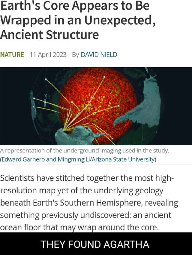 Earth's Core Appears to Be Wrapped in an Unexpected, Ancient Structure ...