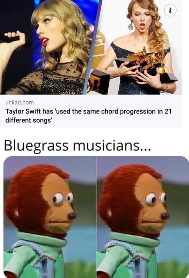 Taylor Swift has 'used the same chord progression in 21 different songs ...
