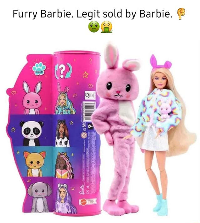 Furry Barbie. Legit sold by Barbie. - iFunny