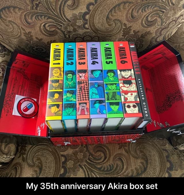 My 35th anniversary Akira box set - My 35th anniversary Akira box set ...