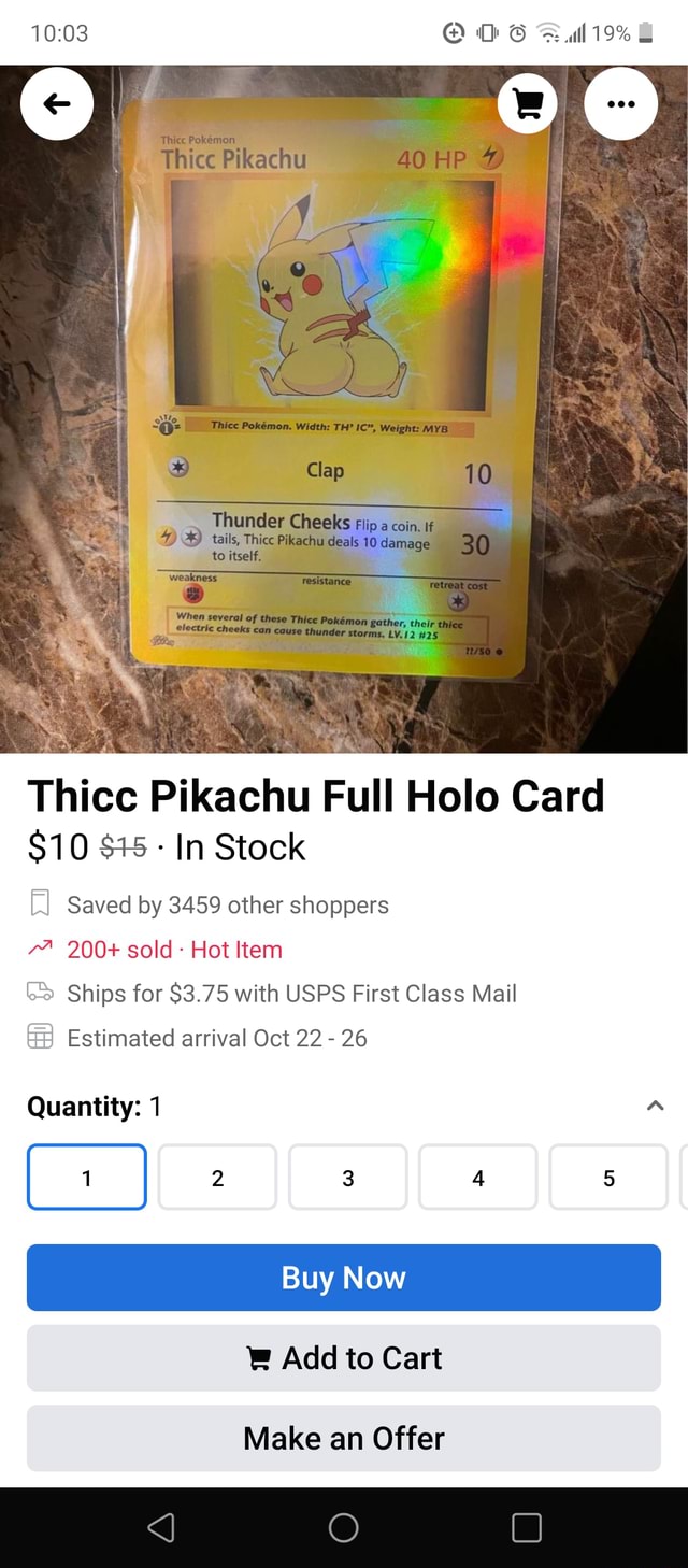 Thicc Pokemon 19% Thicc Pikachu Thice Pokmon. Width: TH? IC", Weight ...