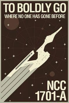 Just some random favorite facts, memes, art, etc. - TO BOLDLY GO WHERE ...