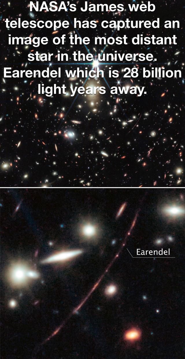 NASA's James web telescope has captured an image of the most distant ...