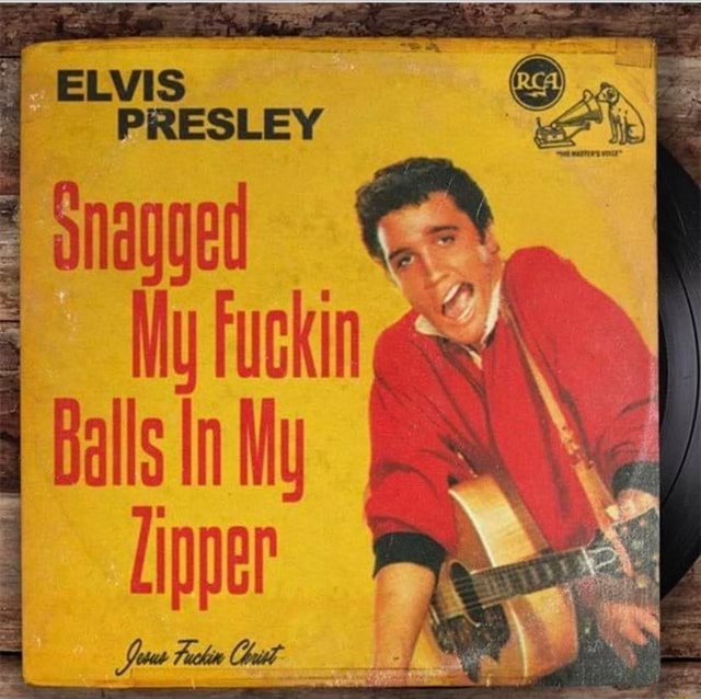 PRESLEY Snagged Balls In My Lipper - iFunny