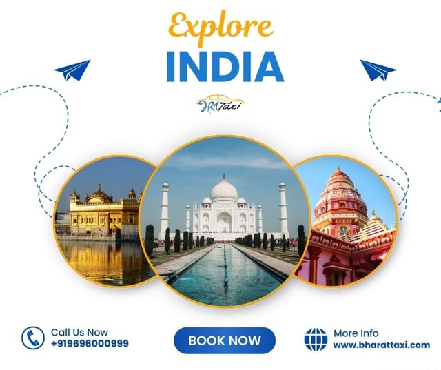 Explore India with Bharat Taxi! Discover breathtaking landscapes ...
