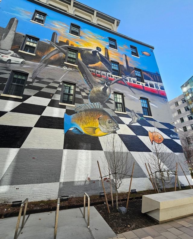 The City of Cambridge has a new mural in Kendall Square. - America’s ...