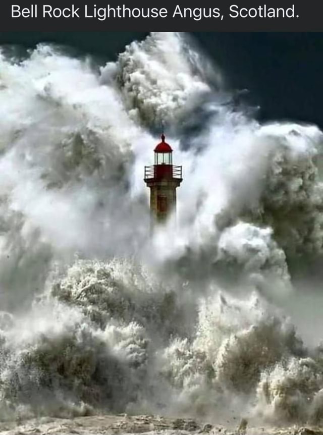 Bell Rock Lighthouse Angus, Scotland. - America’s best pics and videos