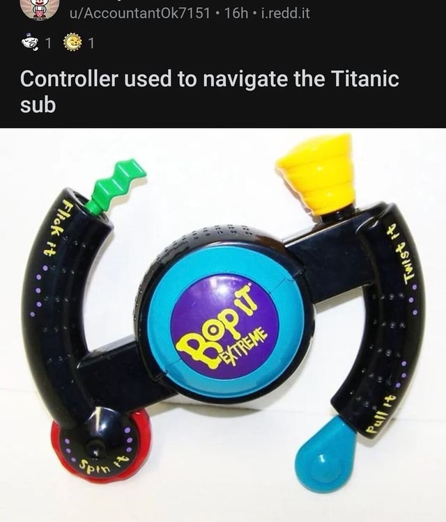 N/A - Controller used to navigate the Titanic sub - America’s best pics ...