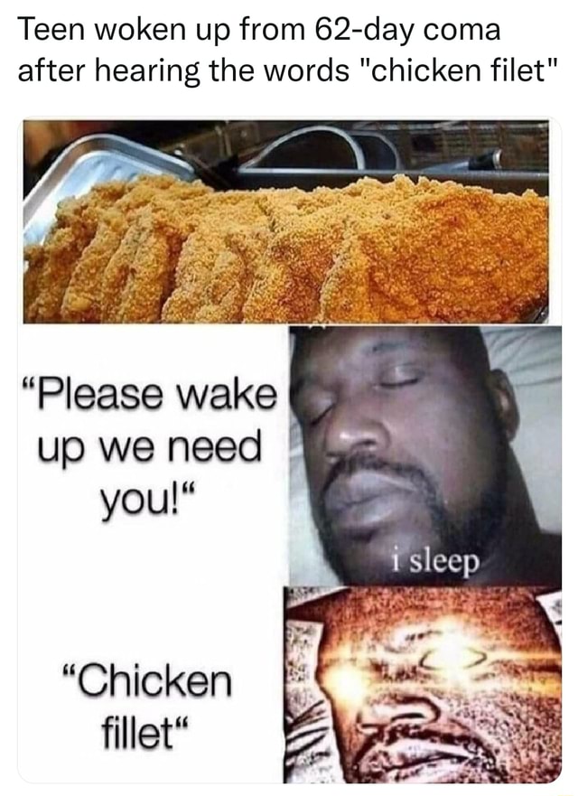 Wednesday meme dump! - Teen woken up from 62-day coma after hearing the ...