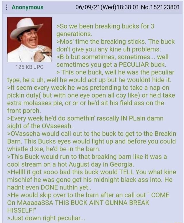 Anonymous (Wed) No.152123801 >So we been breaking bucks for 3 ...