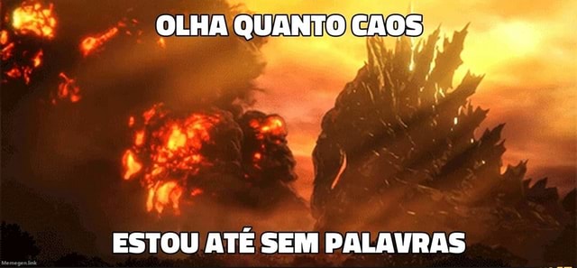 OLHA QUANTO CAOS ESTOU ATÉ SEM PALAVRAS - iFunny Brazil