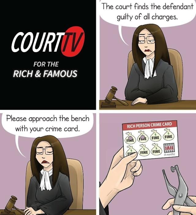 The court finds the defendant guilty of all charges. COURT FOR THE RICH ...