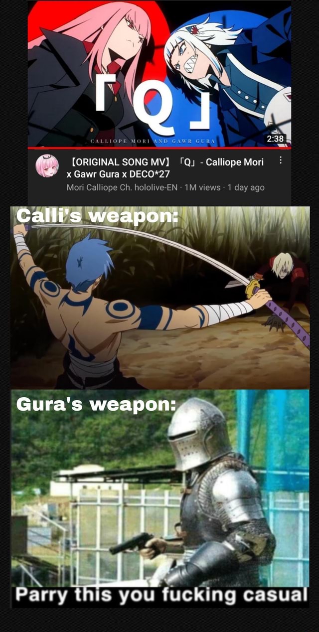 CALLIOPE MORI GIBK \ {ORIGINAL SONG MV - Calliope Mori Gawr Gura x DECO ...