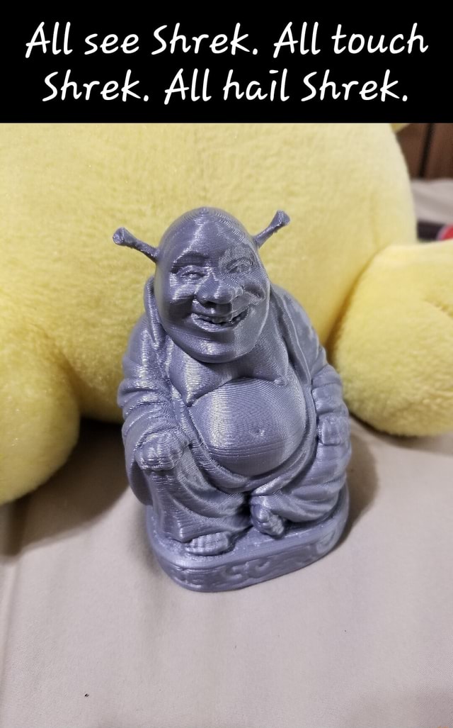 All see Shrek. All touch Shrek. All hail Shrek. - iFunny