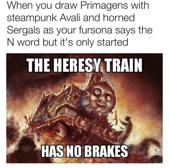 When you draw Primagens With steampunk Avali and horned Sergals as your ...