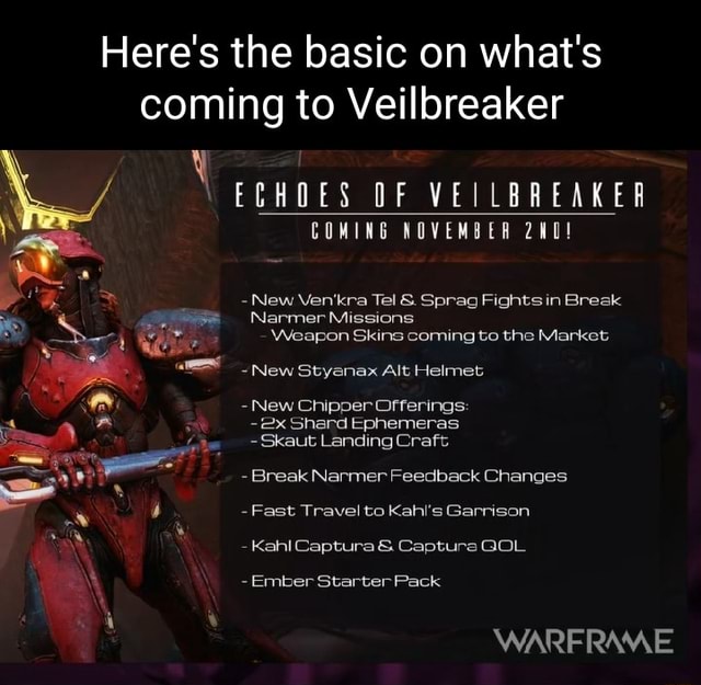 Here's the basic on what's coming to Veilbreaker HOES OF VEILBREAKER ...