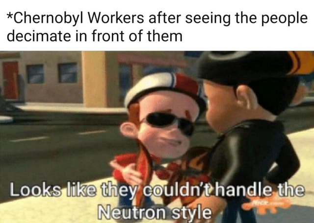 *Chernobyl Workers after seeing the people decimate in front of them ...