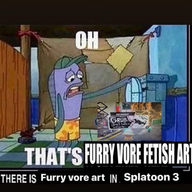 Oh Vore Fetish Ar There Is Furry Vore Art In Splatoon Ifunny