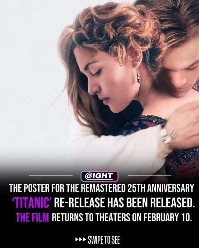 Will you be seeing #titanic in theaters?! (@thefilmupdatesofficial ...
