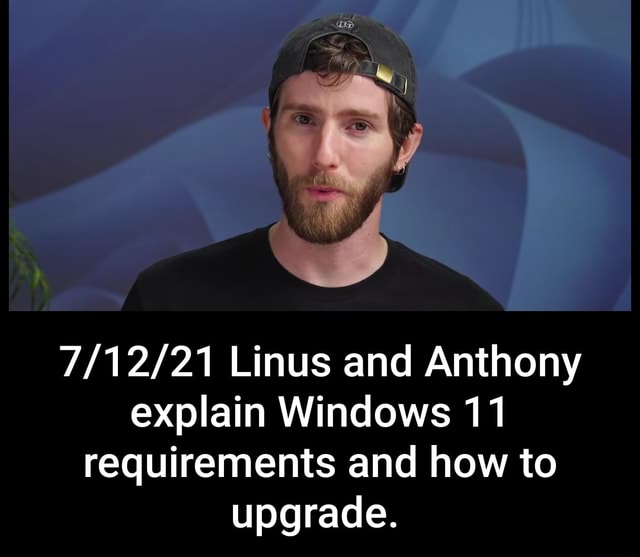 Linus and Anthony explain Windows 11 requirements and how to upgrade ...