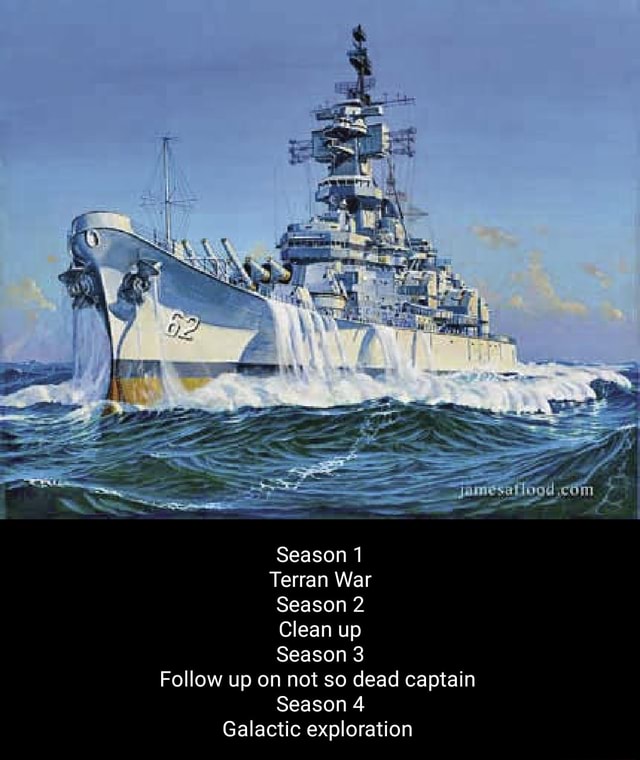 Season Terran War Season 2 Clean up Season 3 Follow up on not so dead ...