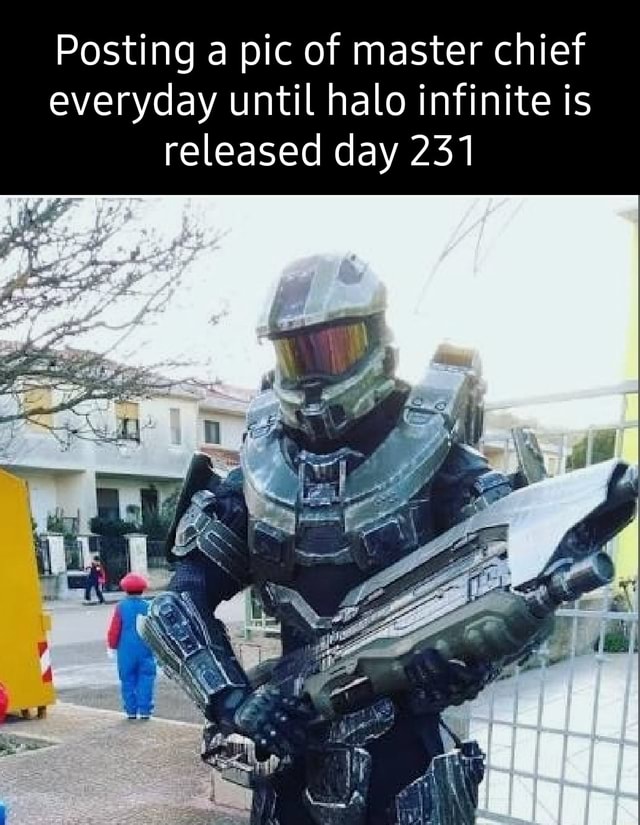 Posting a pic of master chief everyday until halo infinite is released ...