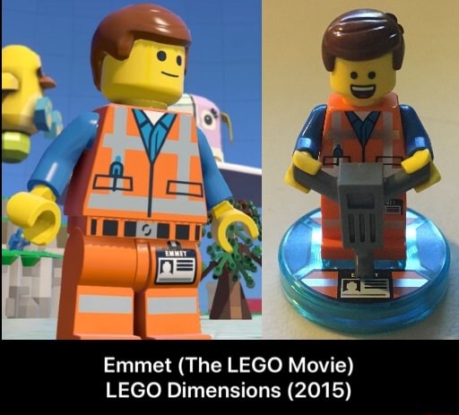 Emmet (The LEGO Movie) LEGO Dimensions (2015) - Emmet (The LEGO Movie ...