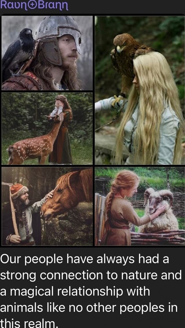 Al I Our people have always had a strong connection to nature and a ...