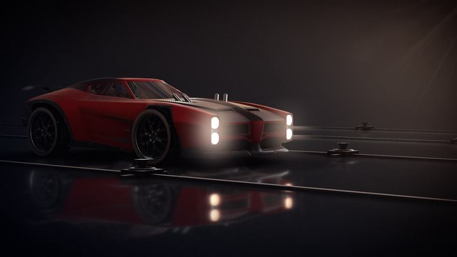 Updated Rocket League Dominus Render - Ray-traced occlusion and ...