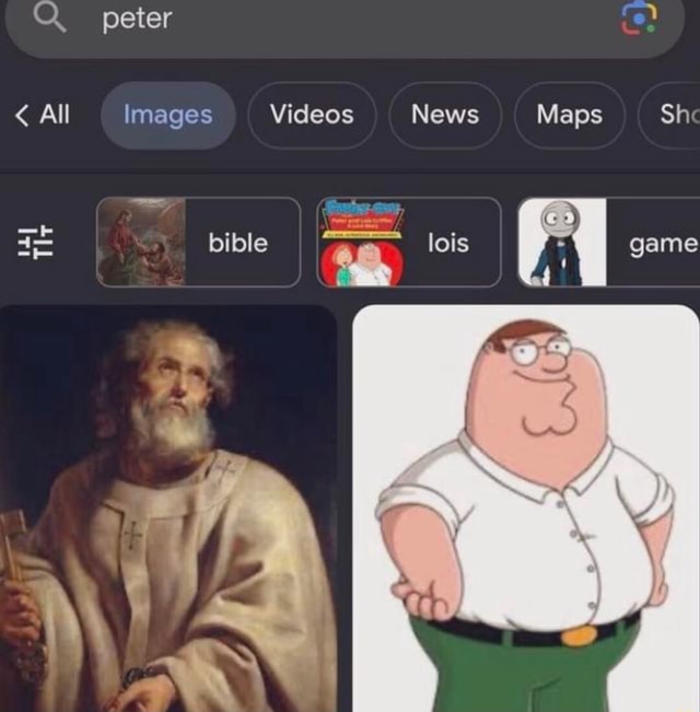 Peter All Images bible Videos New Maps she game - iFunny