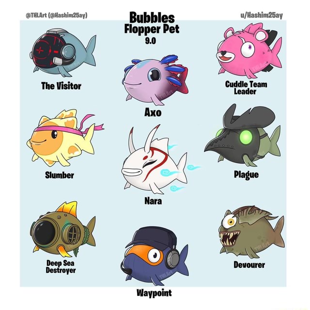 @THLArt (@Hashim25ay) The Visitor bbles Flopper Pet 9.0 Cuddle Slumber ...