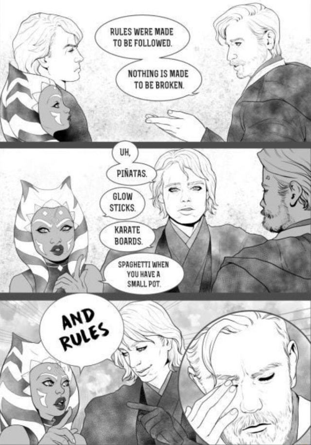 RULES WERE MADE TO BE FOLLOWED. WOTHING MADE TO BE BROKEN - iFunny