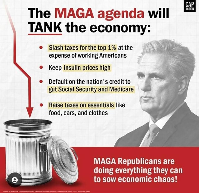 The MAGA agenda will TANK the economy: Slash taxes for the top 1% at ...