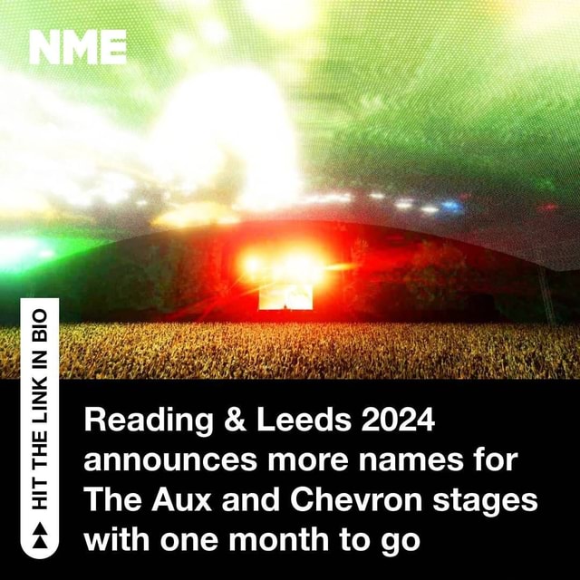 One month until Reading Leeds officialrandl kicks off hit the link in ...