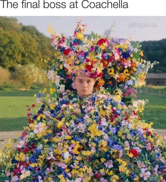 Tinal boss at Coachella - iFunny