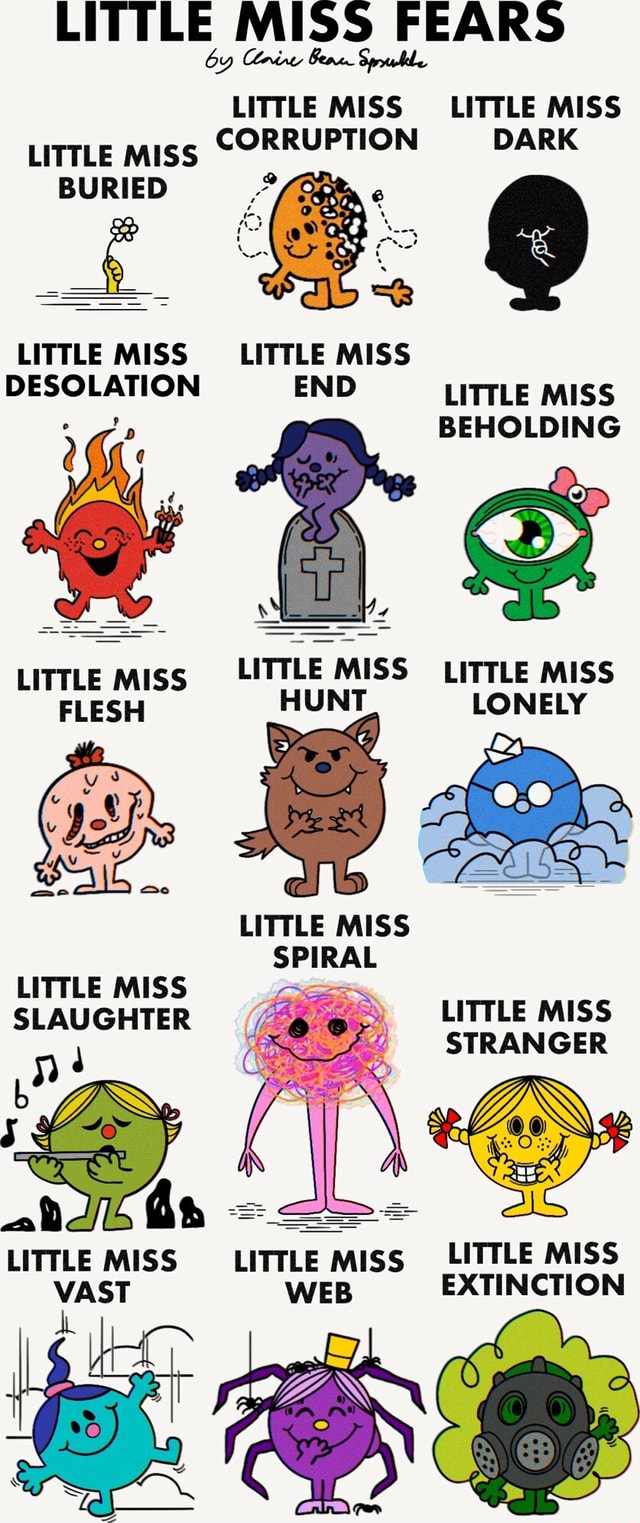 LITTLE MISS FEARS by Conrine Bere Spruble LITTLE MISS LITTLE MISS ...