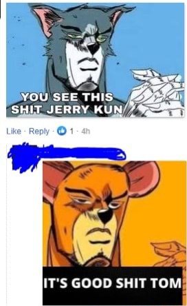 YOU SFF THIS SHIT JERRY KUN IT'S GOOD SHIT TOM - )