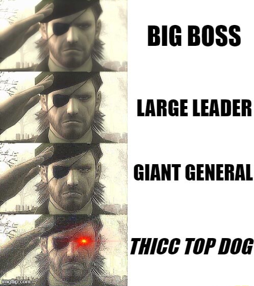 LARGE LEADER GIANT GENERAL THICE TOP DOG - iFunny